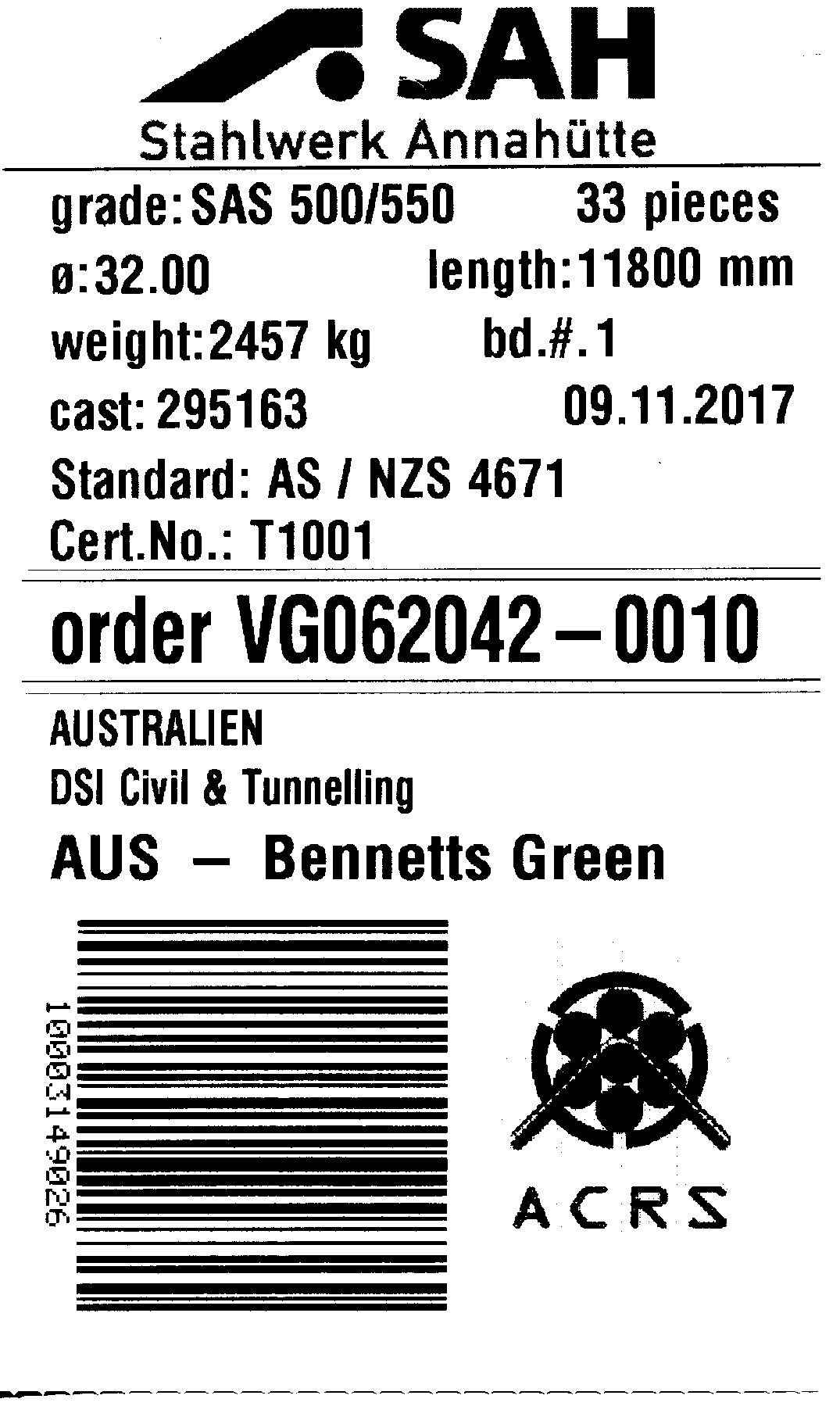 ACRS | Find ACRS Certificate Holders