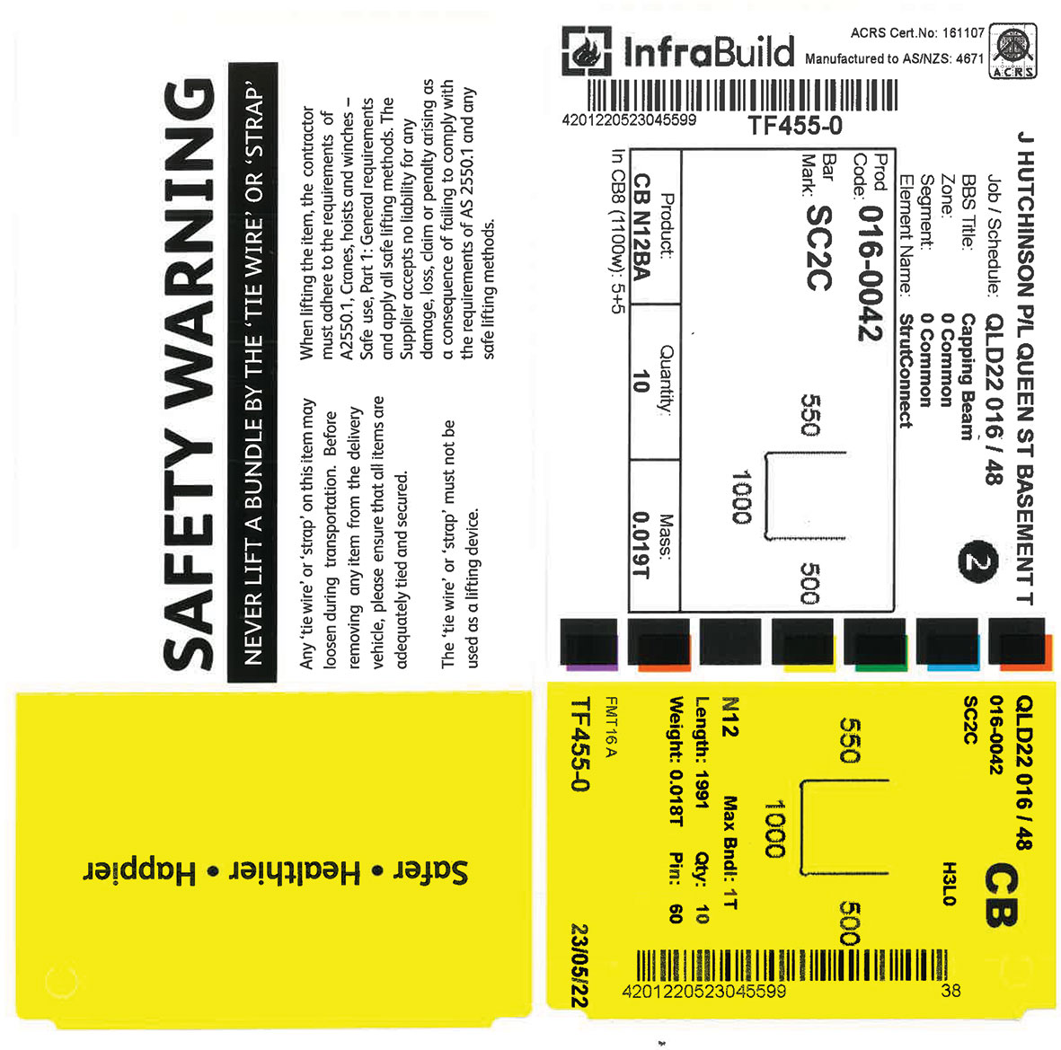 ACRS | Product Certificate Holders