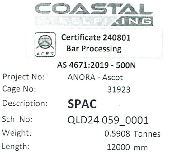 ACRS Certificate Holders | Verified Steel Suppliers AU