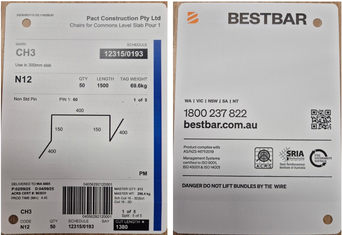ACRS Certificate Holders | Verified Steel Suppliers AU