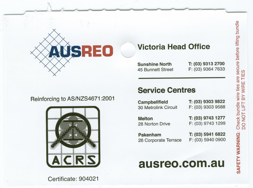 ACRS Certificate Holders | Verified Steel Suppliers AU