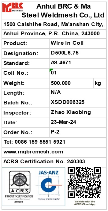 ACRS Certificate Holders | Verified Steel Suppliers AU